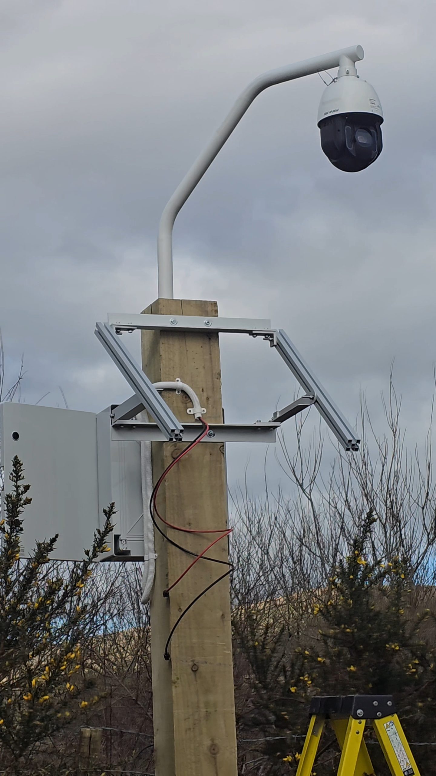 🌞 New Installation: Solar 4G PTZ Camera for Livestock Monitoring and Perimeter Security ...